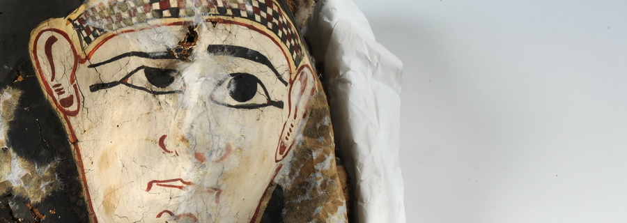 MASCHERA FUNERARIA – LA CIVILTA' EGIZIA